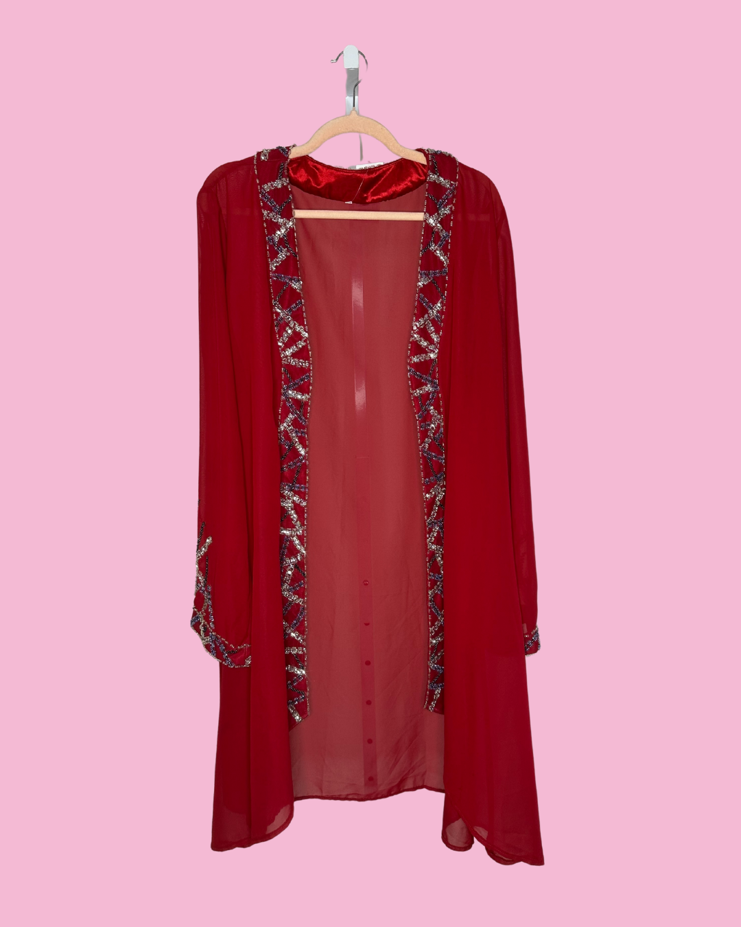 Vintage Unbranded Beaded Duster (18) – Plus BKLYN